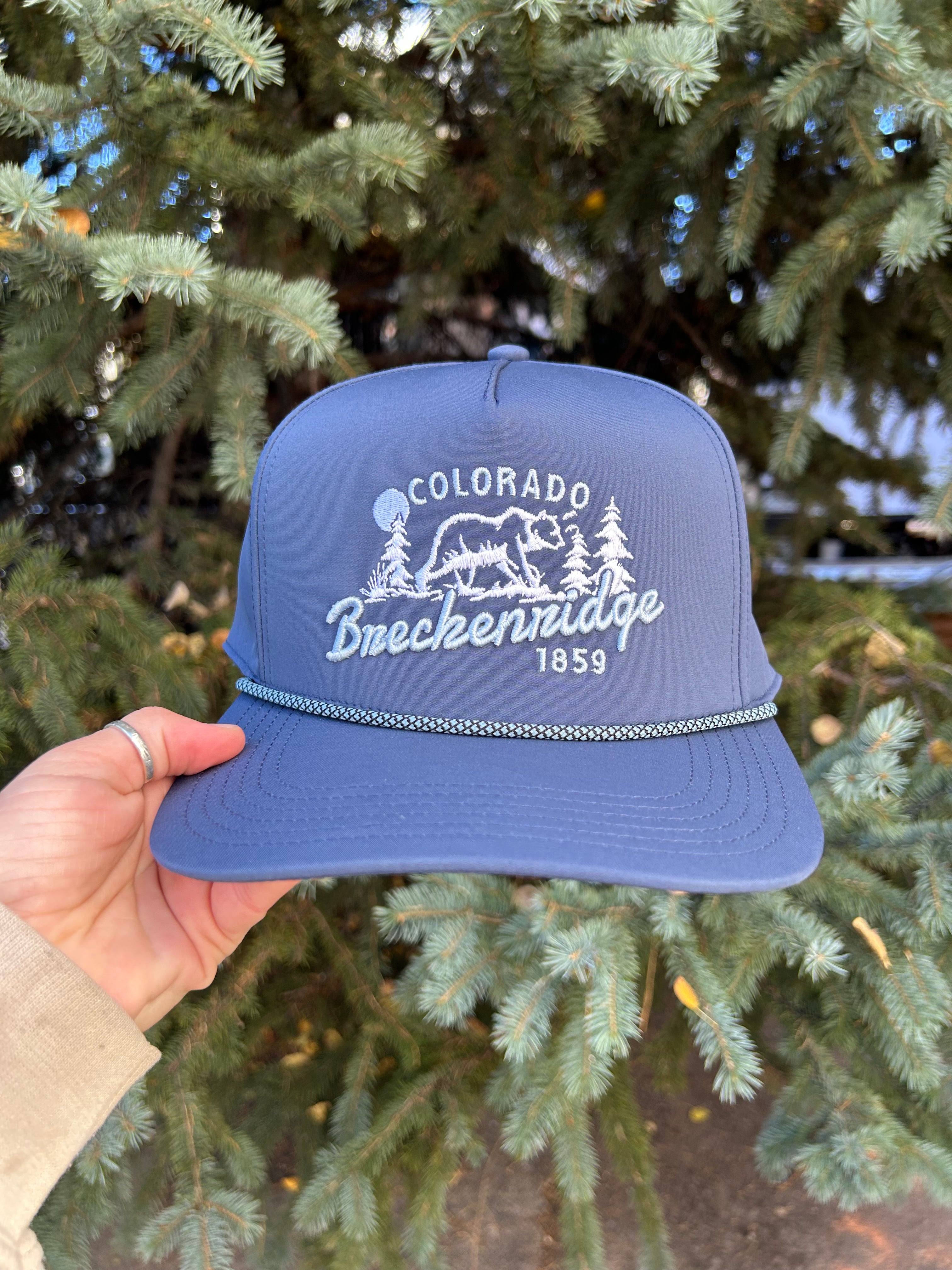 Breck Bear Cap – Breckenridge Hat Company